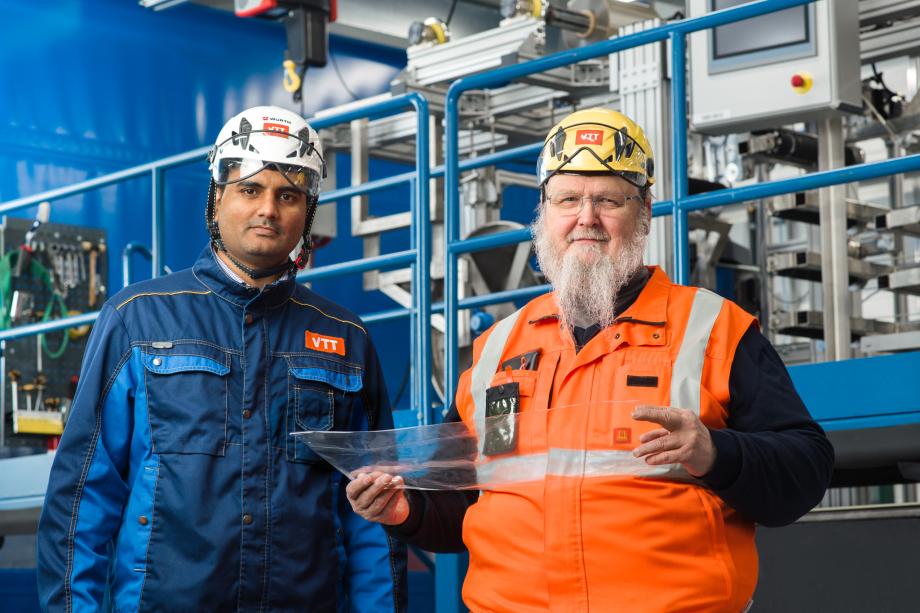 VTT pilot scales up production of | VTT News