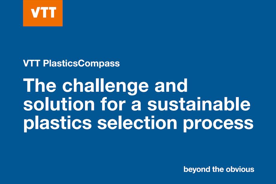 How to select sustainable plastics | VTT